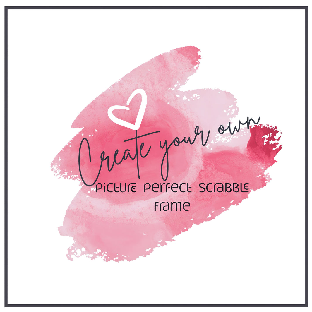 Wedding Frames – Picture Perfect Scrabble